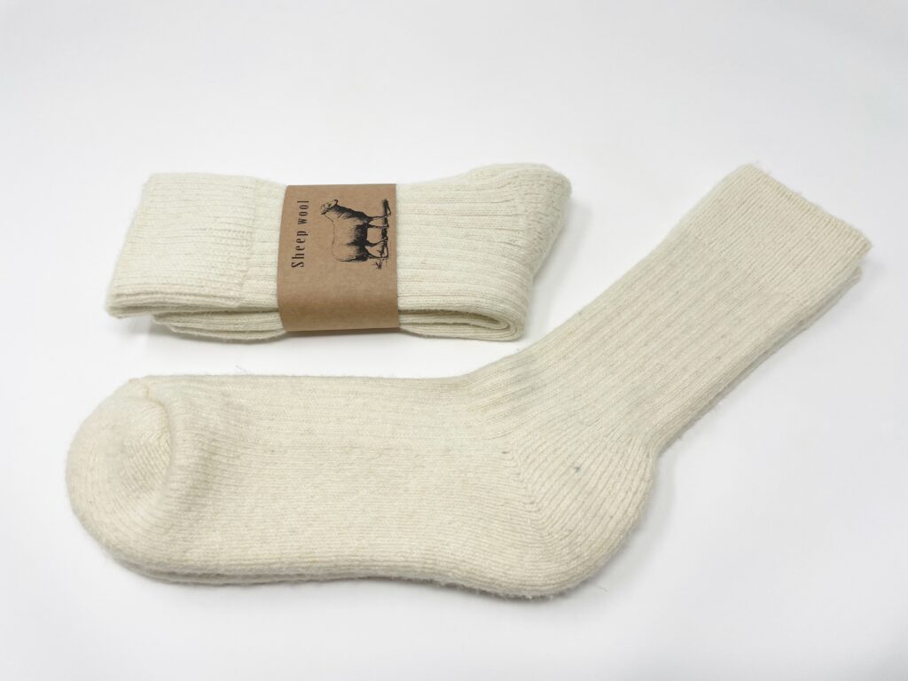 Natural Wool Socks, Extra Thick Socks, Trekking Socks, Unisex Socks ...